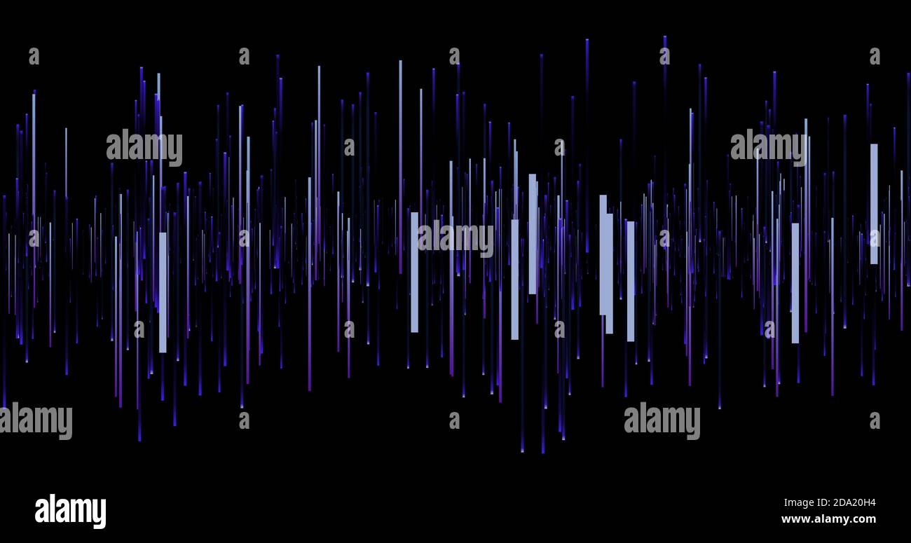 Sound waves height background. Music and audio light waves banner ...