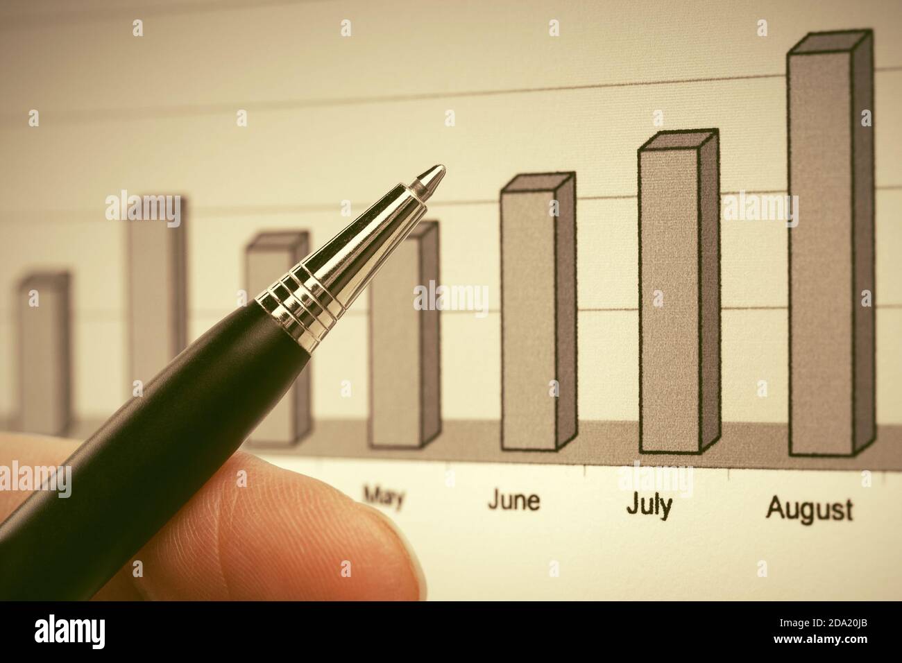 Financial graphs analysis stock market charts Stock Photo - Alamy