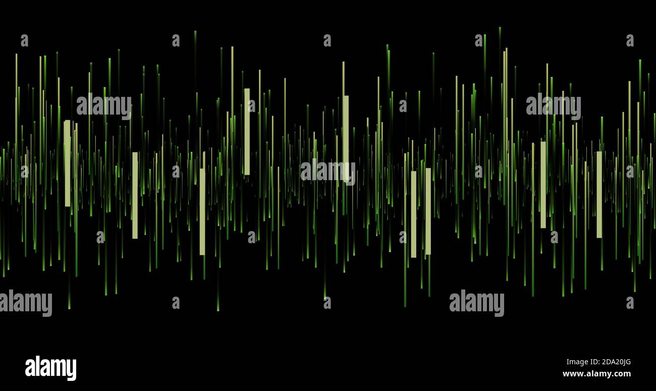 Sound waves height background. Music and audio light waves banner ...