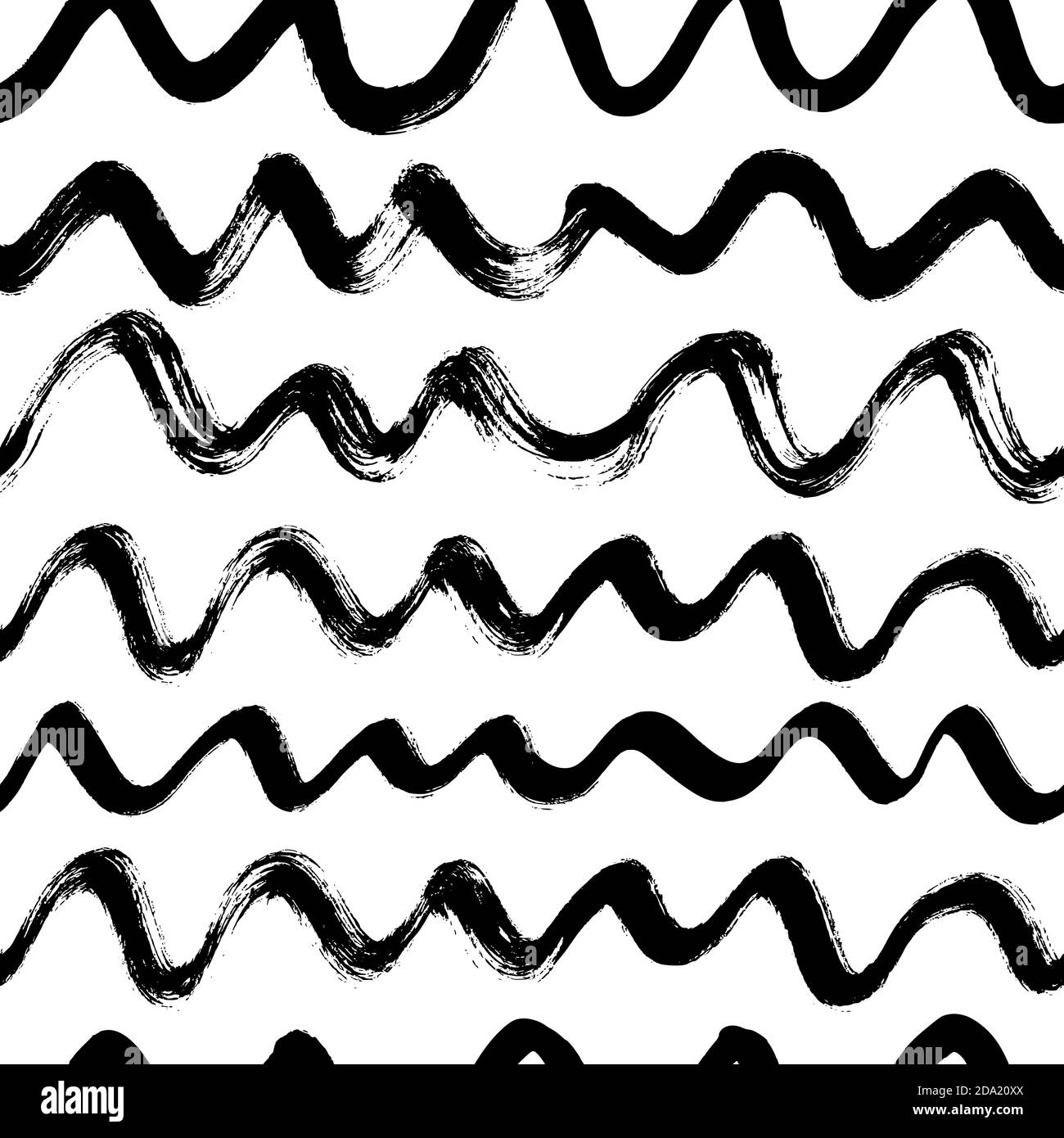 Wavy line pattern vector Cut Out Stock Images & Pictures - Alamy