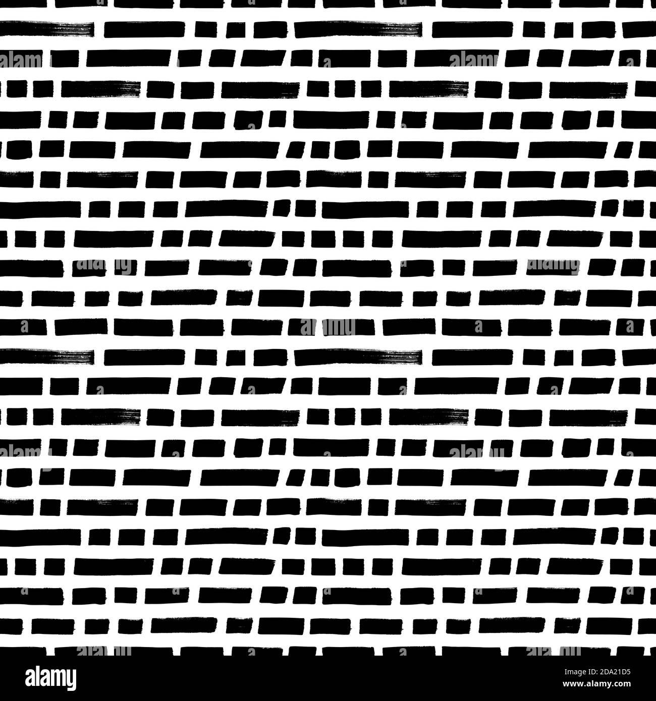 Short horizontal lines hand drawn seamless pattern Stock Vector Image ...