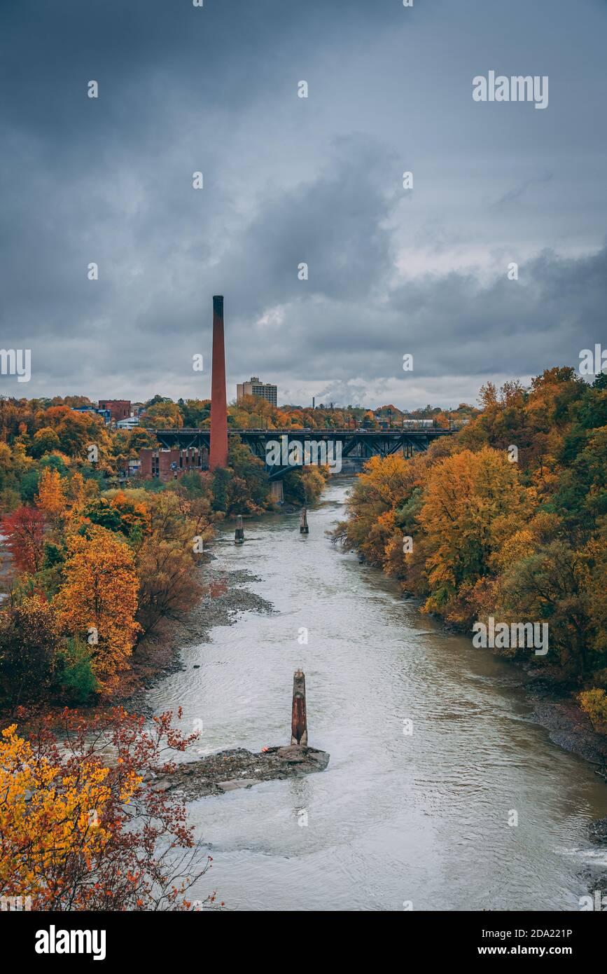 Genesee river fall hi-res stock photography and images - Alamy