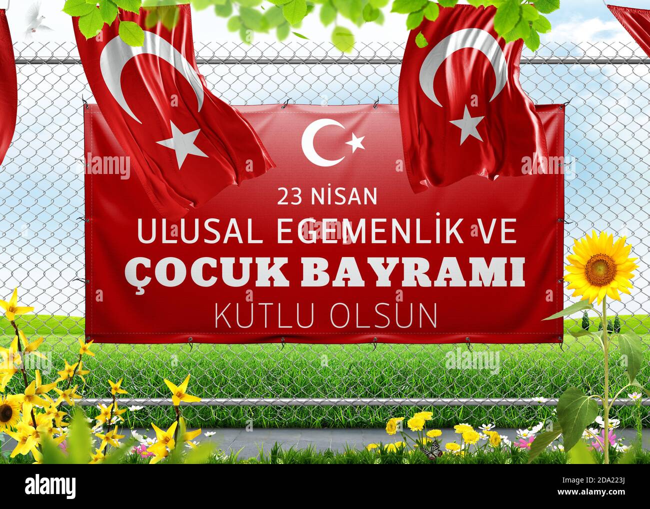 Turkey; Turkish Flag, Celebration and Turkish Flag Stock Photo - Alamy