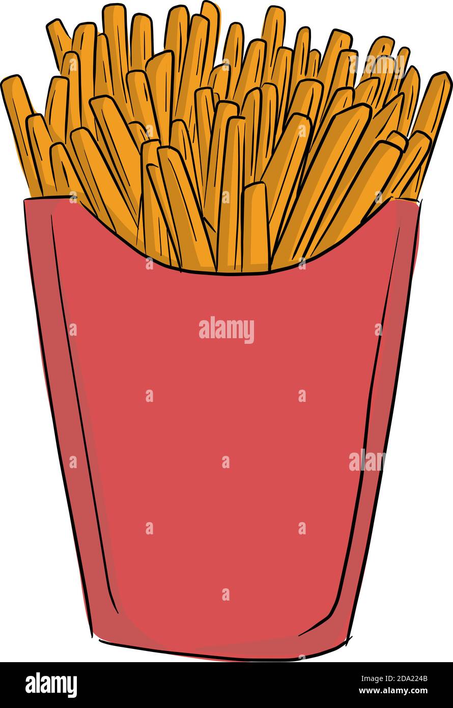 french fries vector Stock Vector Image & Art - Alamy