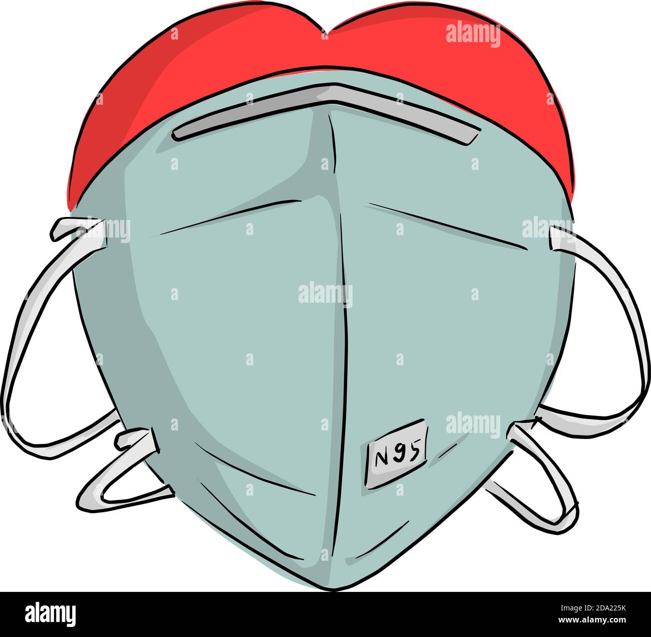 Corona mask microscope Stock Vector Images - Alamy