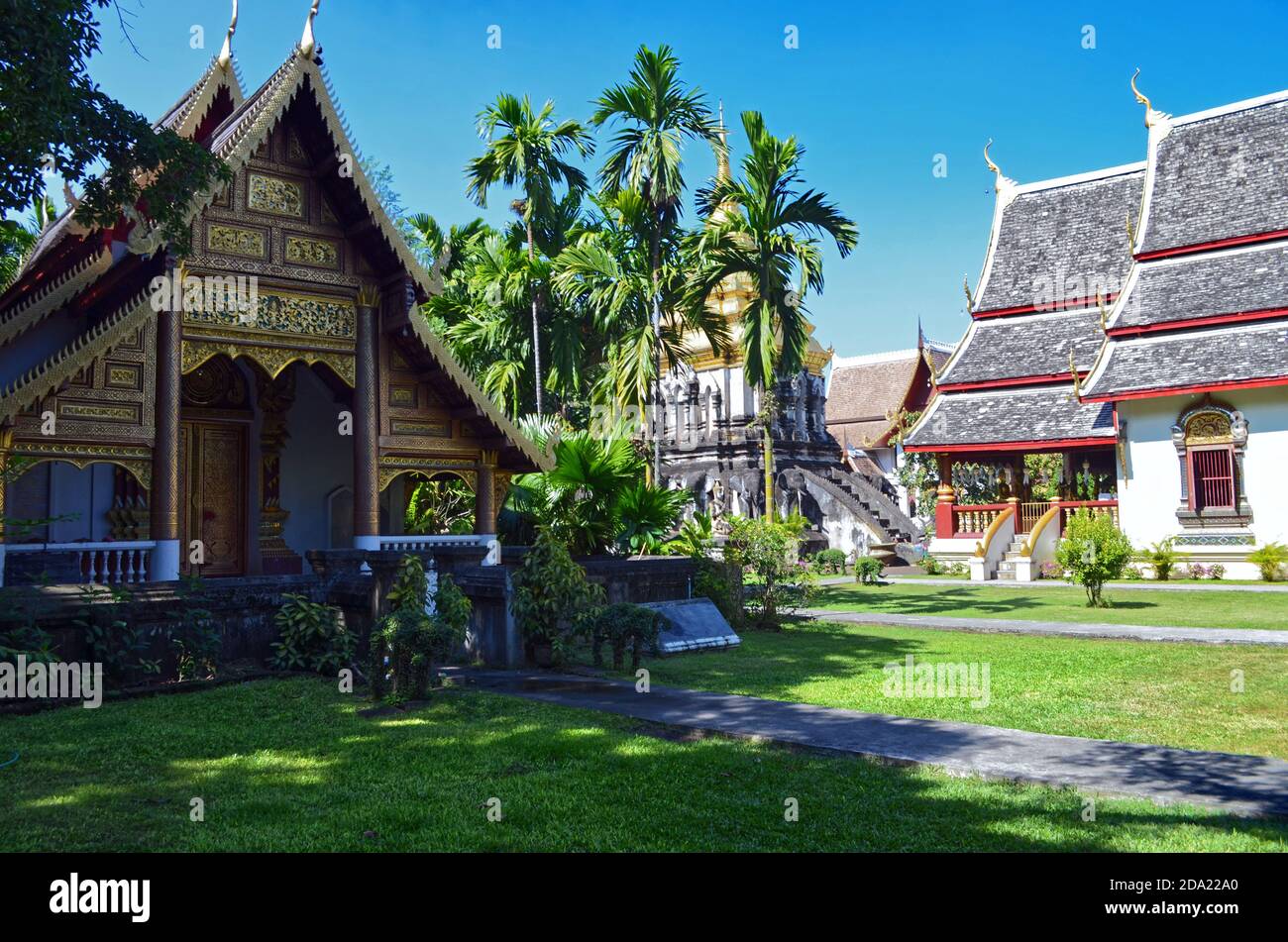 Chiang Mai, Thailand - Wat Chiang Man Stock Photo - Alamy