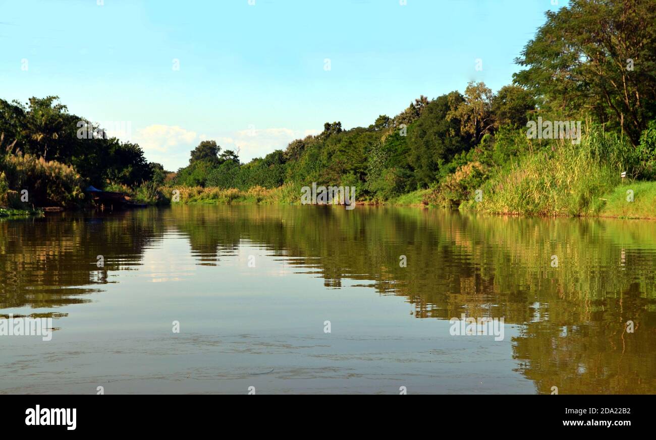 Chiang Mai, Thailand - Boat Ride on the Ping River Stock Photo - Alamy