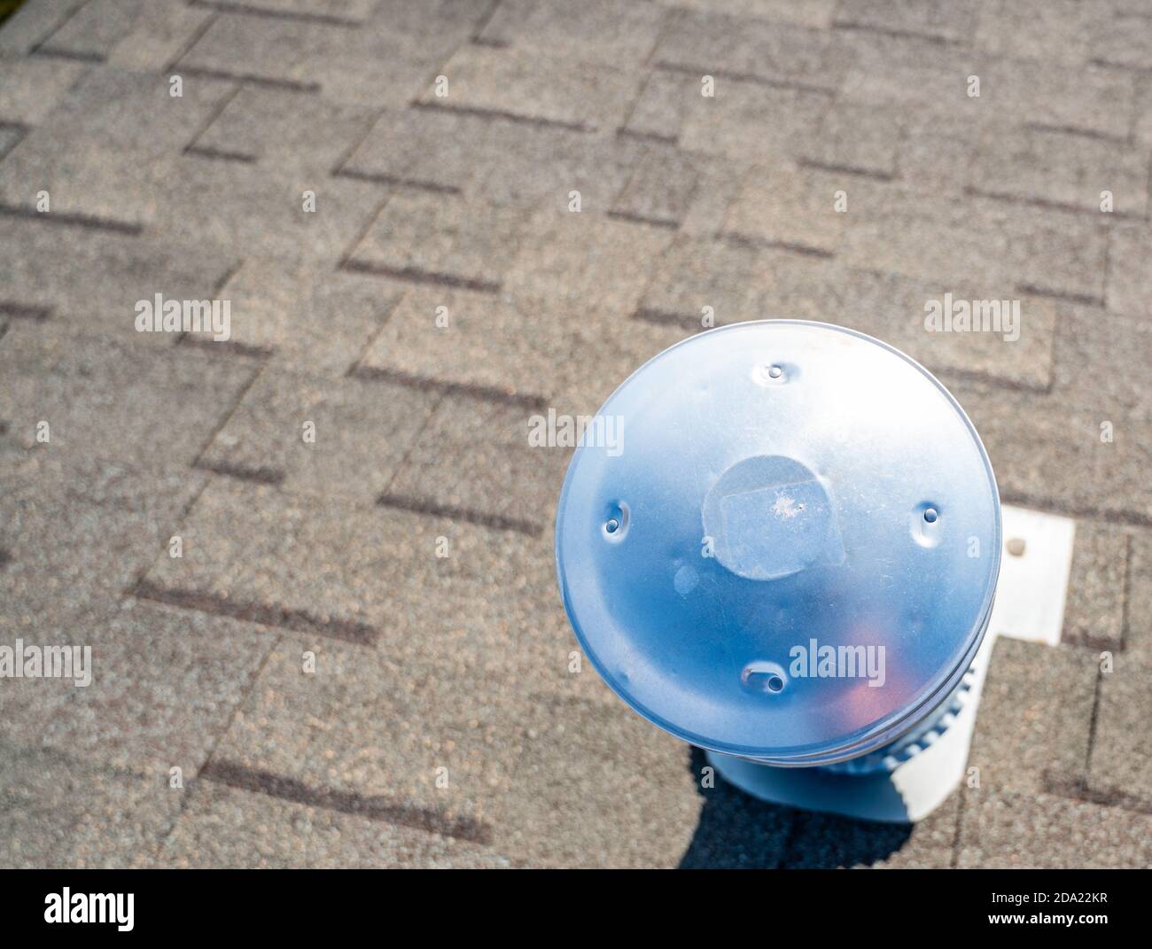 typical example of a residential roof chimney exhaust Stock Photo - Alamy