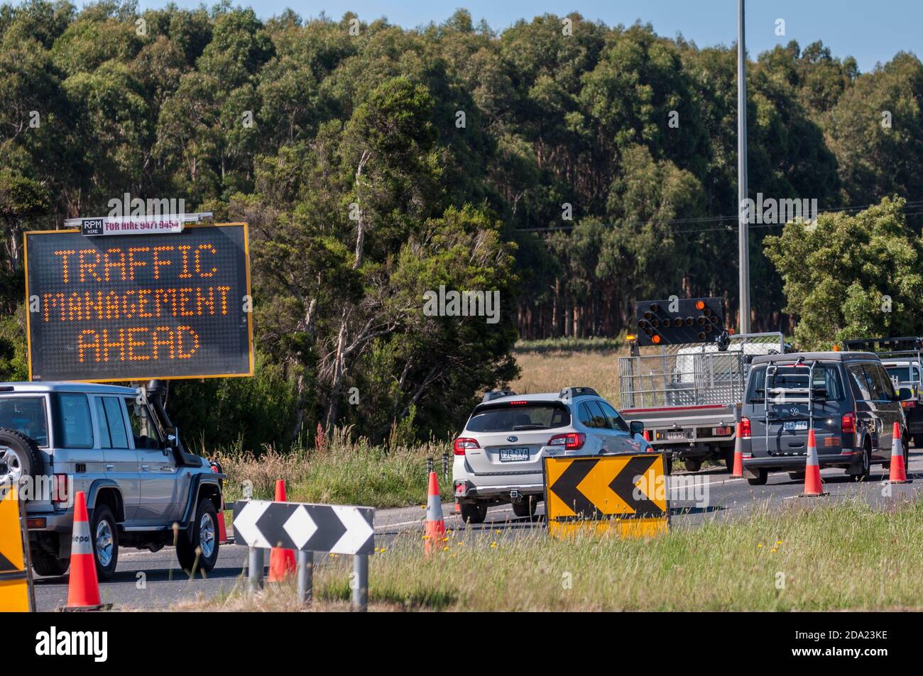 Melbourne lockdown lifted Last check point Lang Lang, Out to the ...