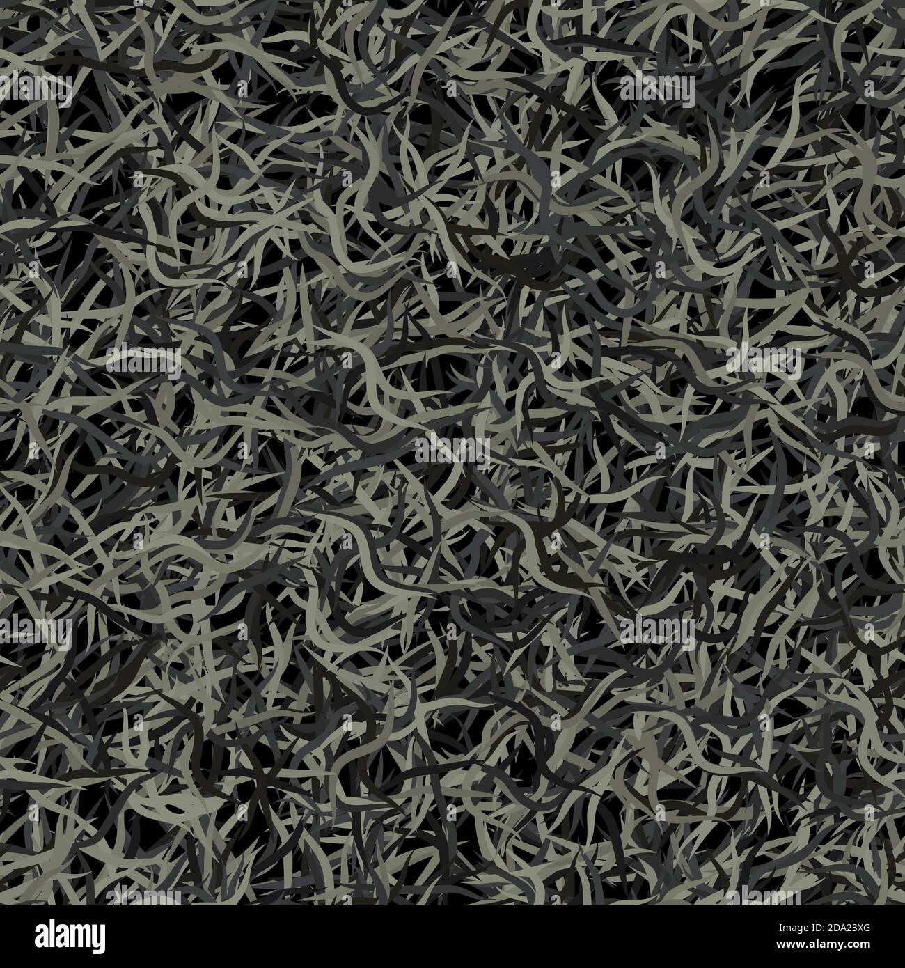 Grunge seamless pattern with gray ash wavy brush strokes Stock Vector ...