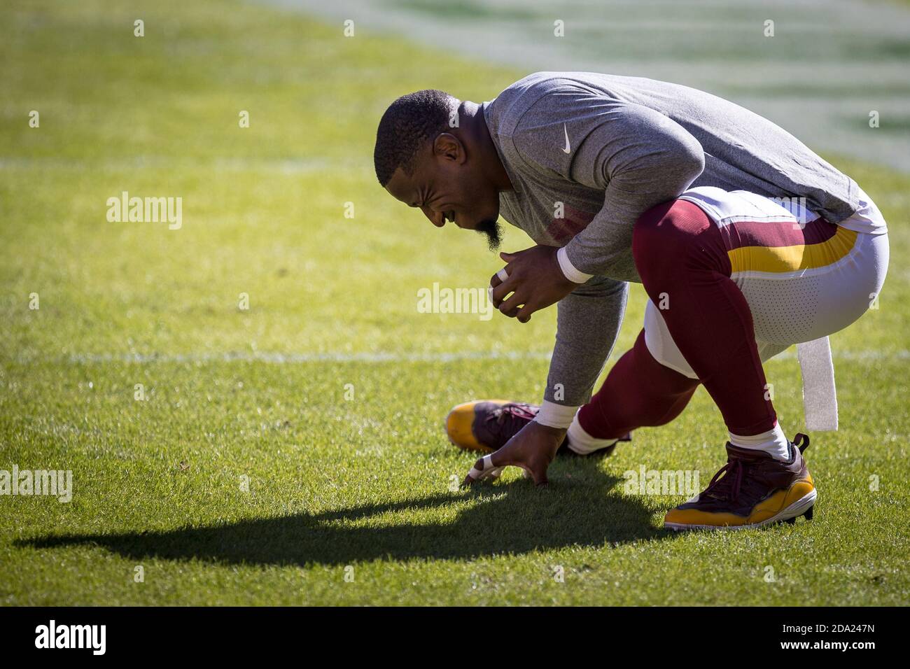 Landover, Maryland, USA. November 8, 2020: Washington Football Team ...