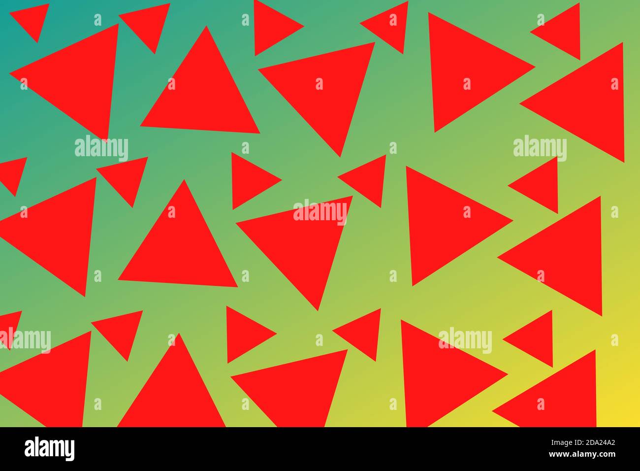 red triangle abstract or illustration for video background Stock Photo ...