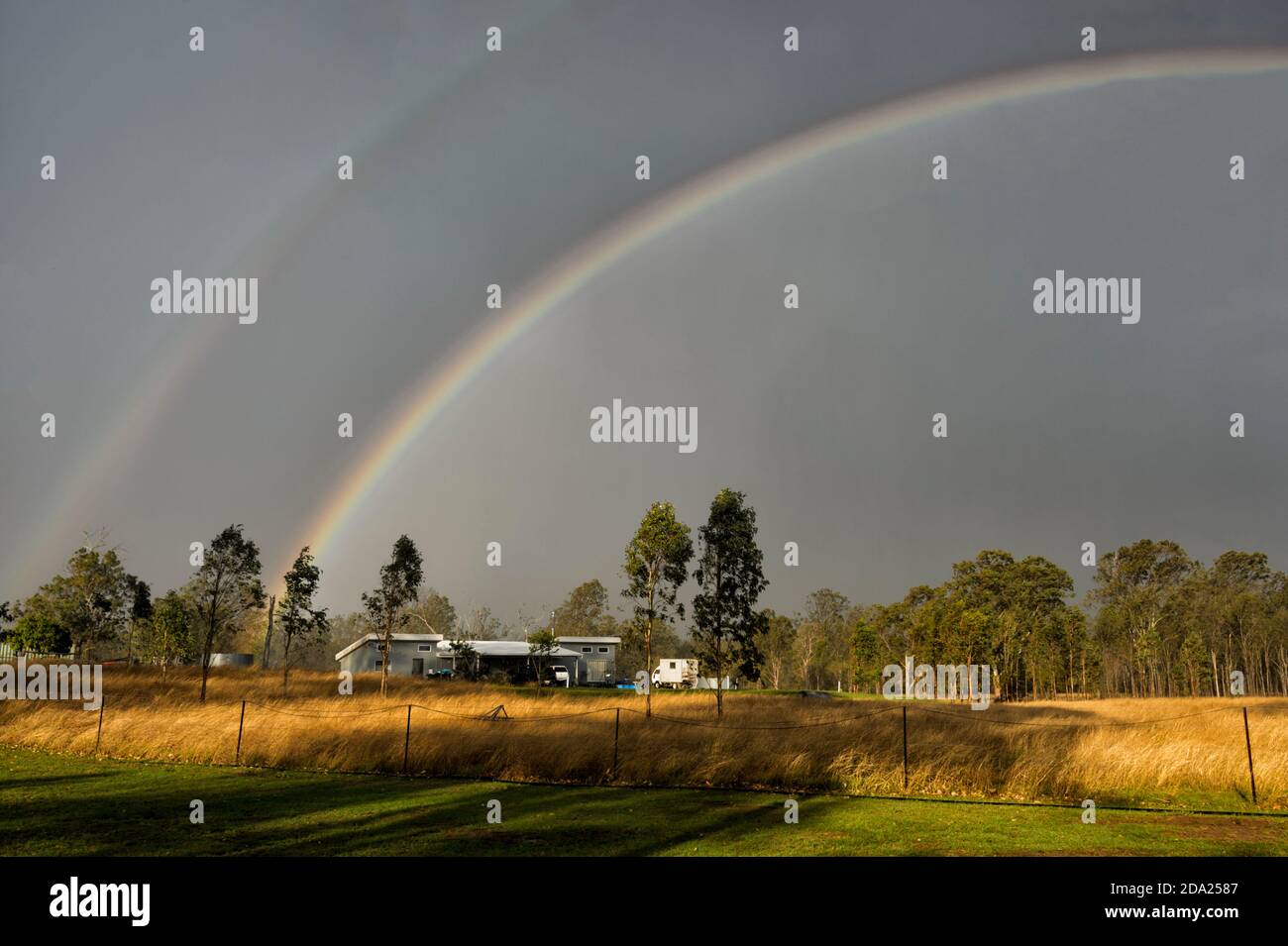 Double rainbow australia hi-res stock photography and images - Alamy