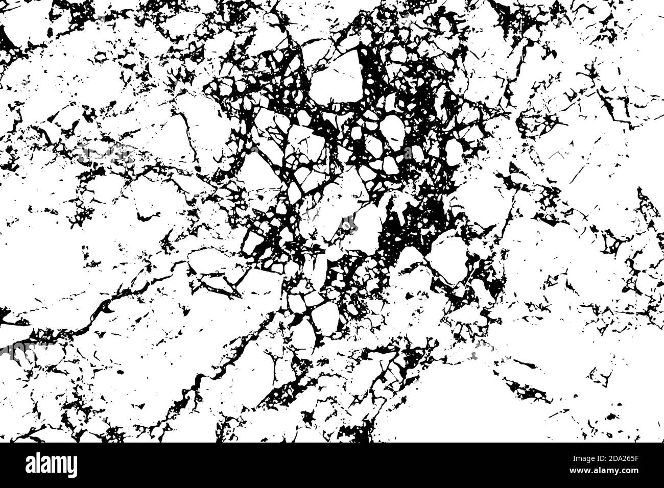 Black and white marble cracks simple texture. Vector illustration Stock ...
