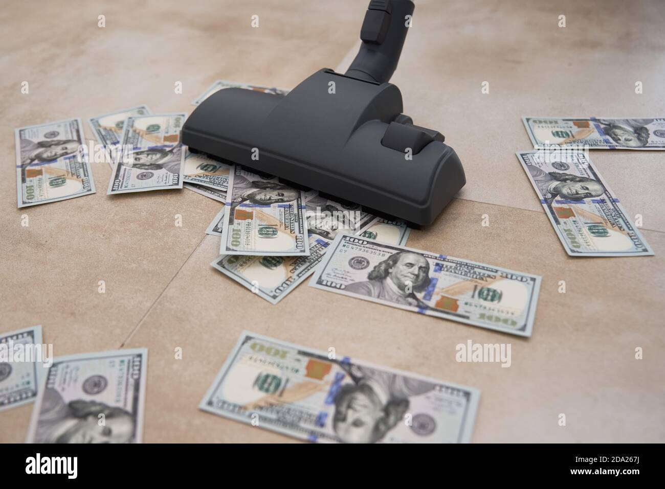 Vacuum cleaner money hi-res stock photography and images - Alamy