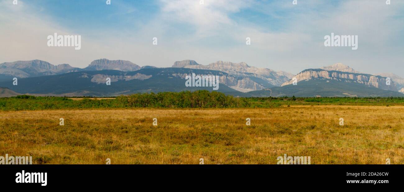 Rocky Mountain front in the North Central Montana, USA Stock Photo - Alamy