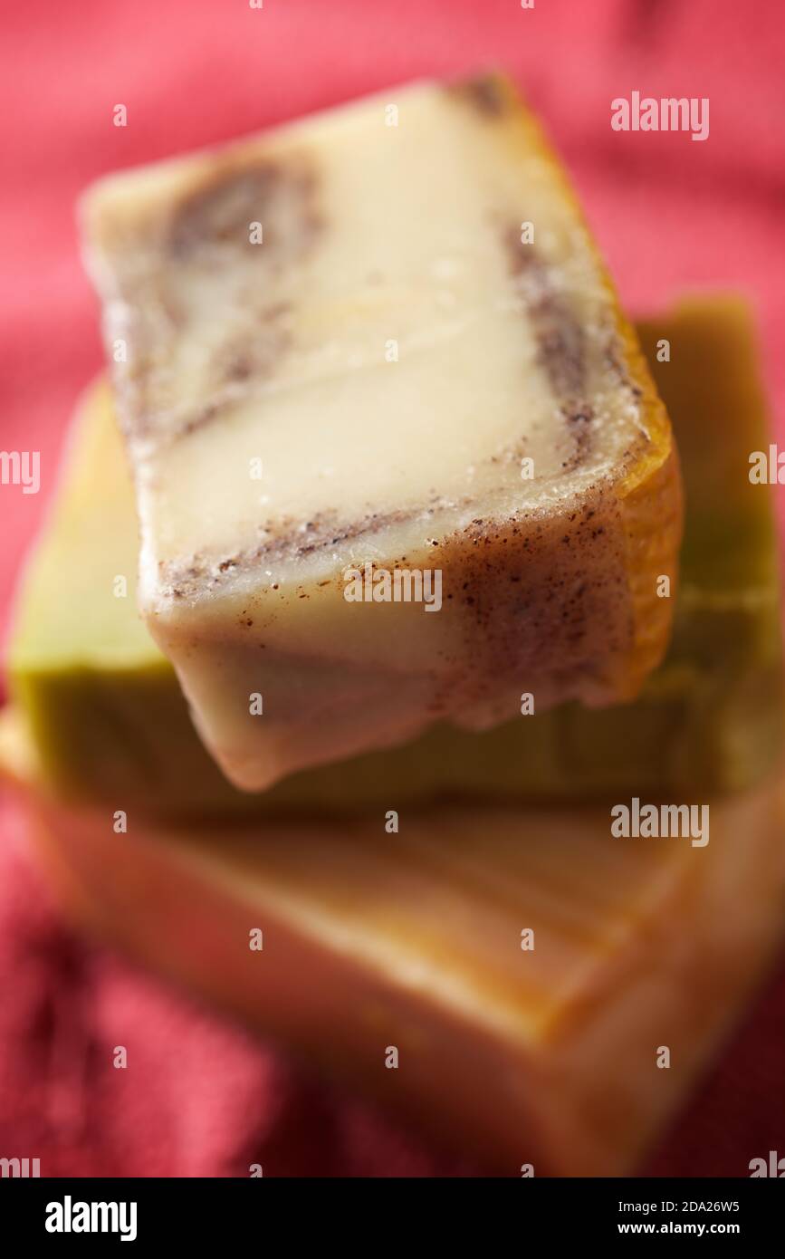 Handmade soap block hi-res stock photography and images - Alamy