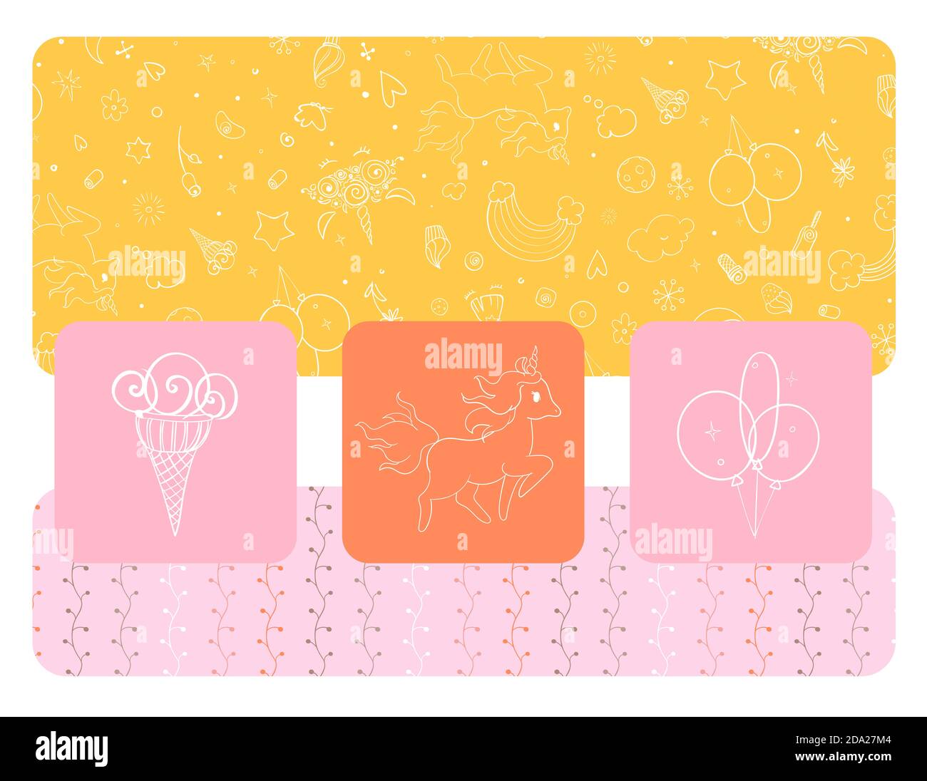 Design template for cute invitation card. Template for scrapbooking ...