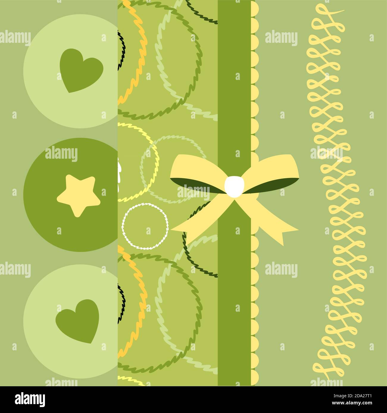 Design template for cute invitation card. Template for scrapbooking ...