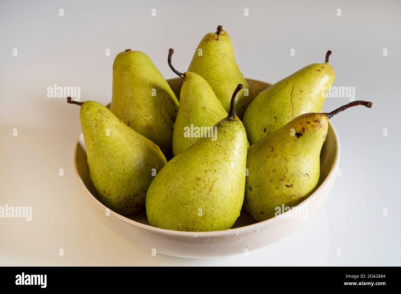 Small group of fresh pears Stock Photo - Alamy