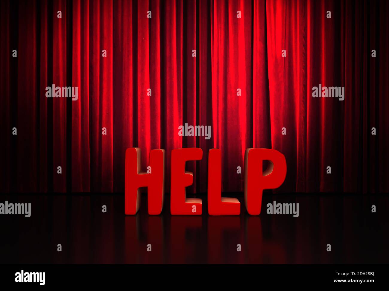 Help, Background, 3D Writing Stock Photo - Alamy