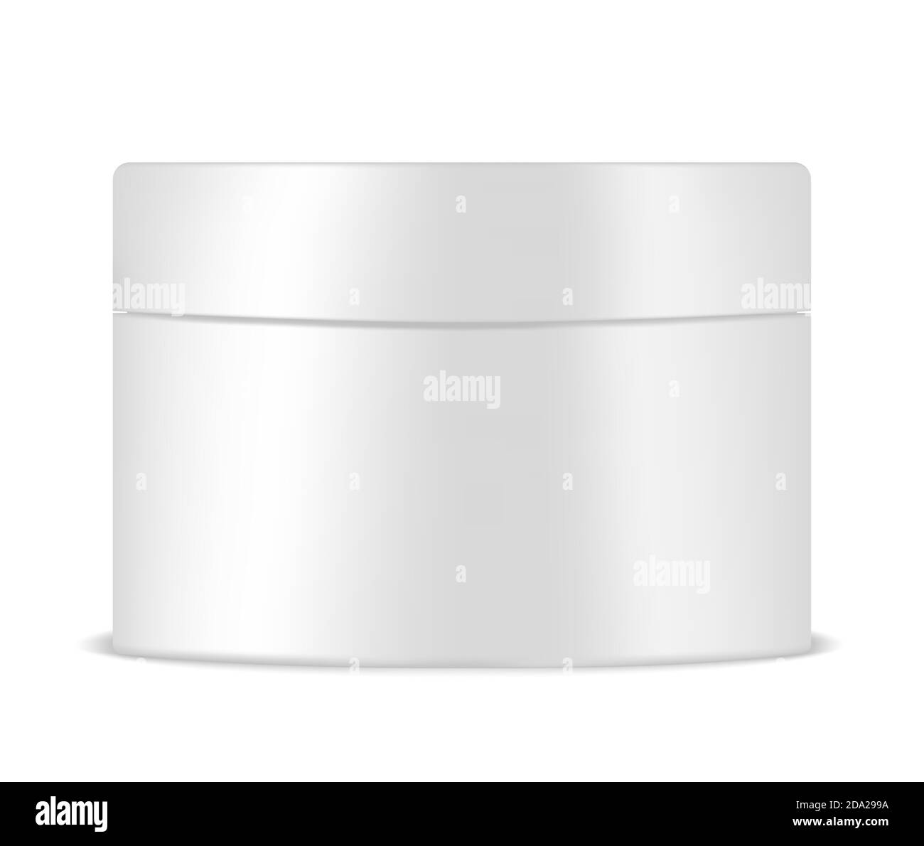 Cylindrical ointment jar Stock Vector Images - Alamy