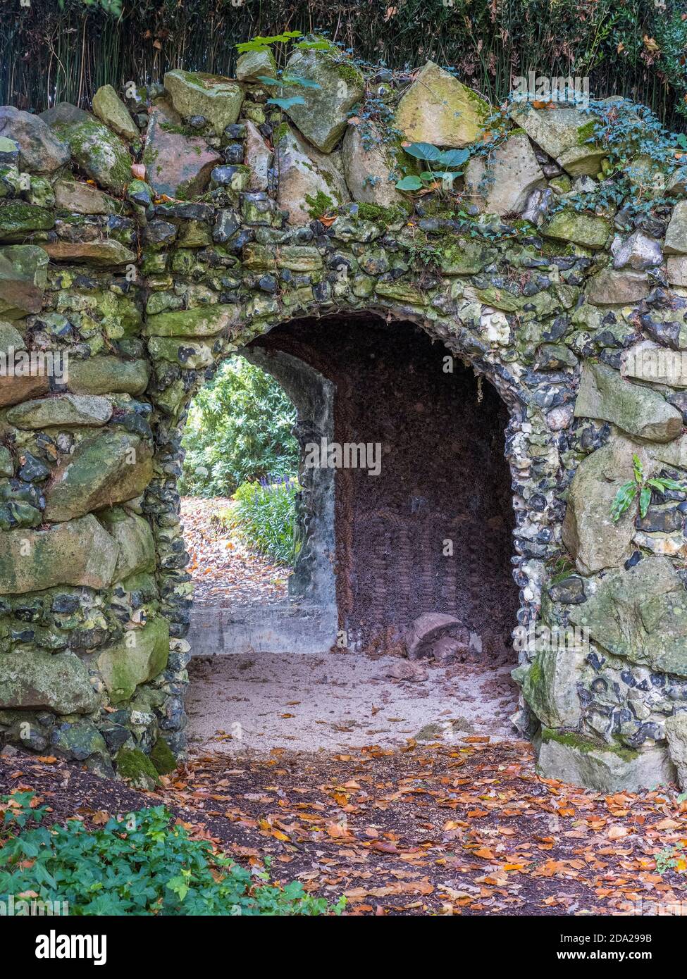 Magical Grotto and Portal, Englefield House Gardens, Englefield Estate ...