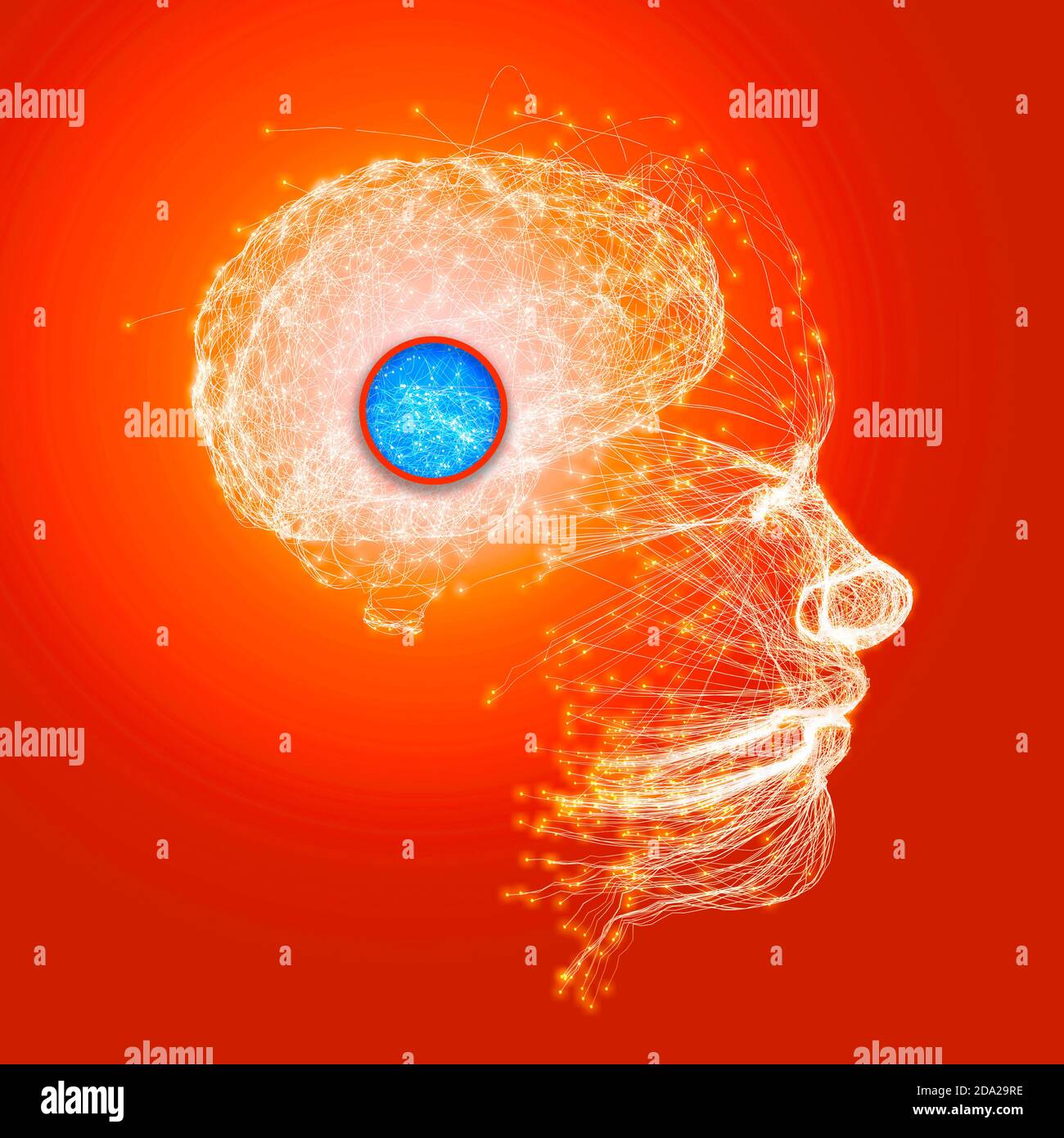 Neural activity of brain hi-res stock photography and images - Alamy