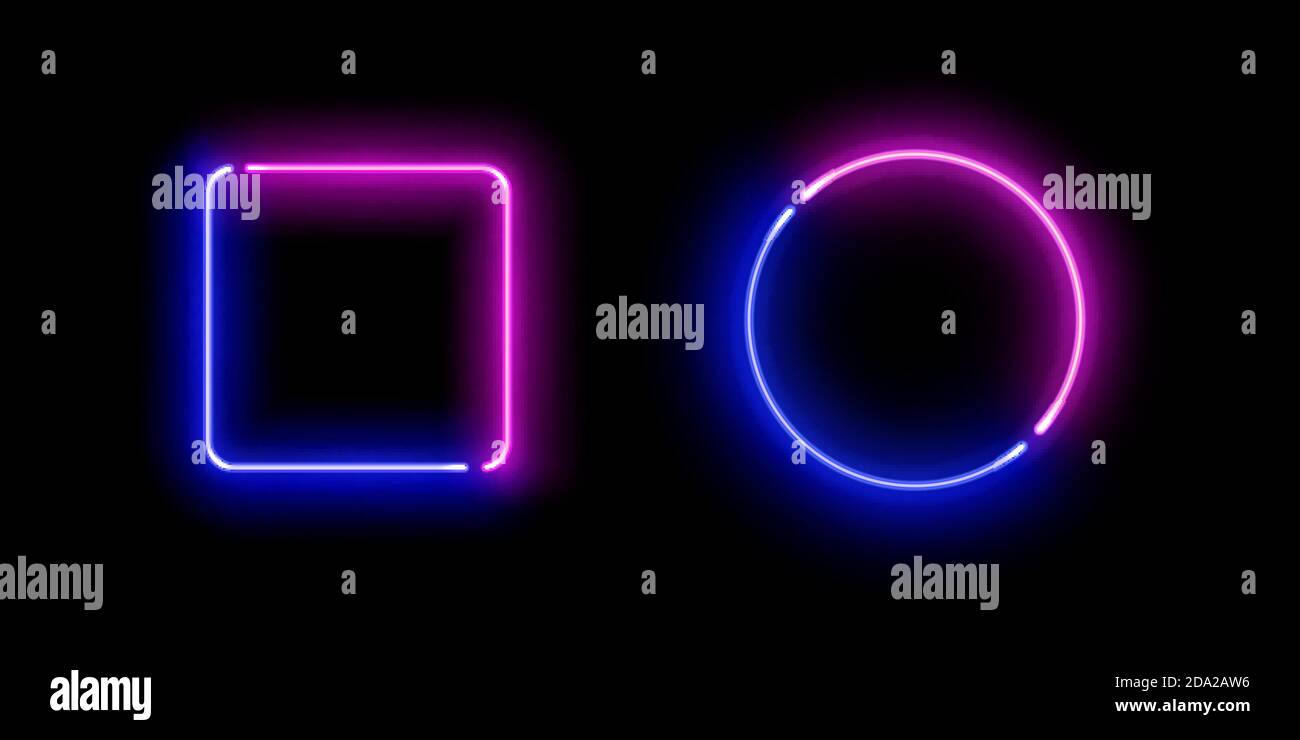 Vibrant blue outline Stock Vector Images - Alamy