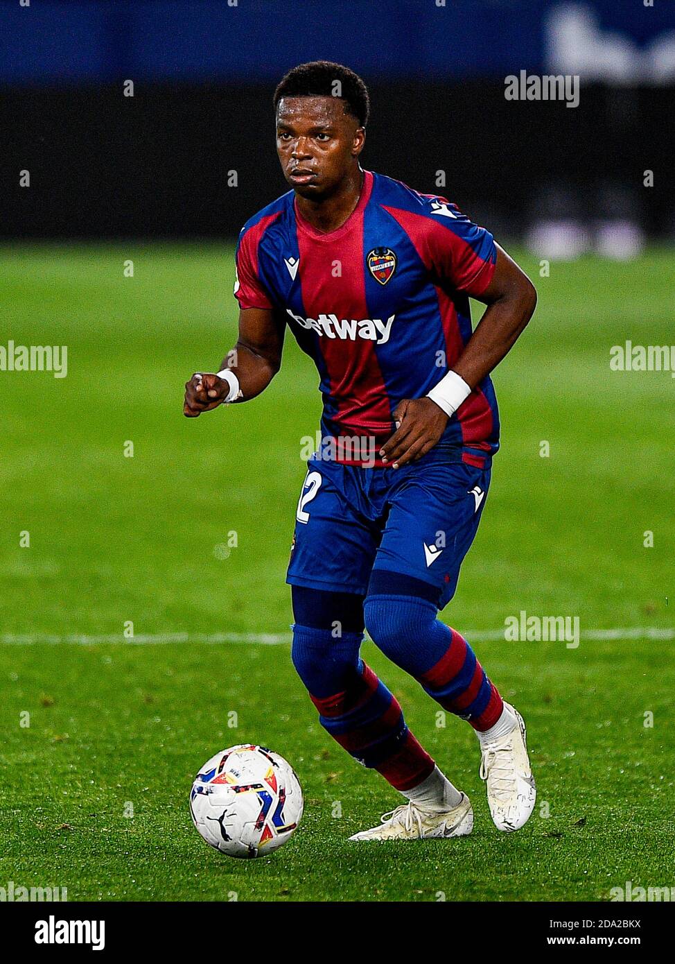 VALENCIA, SPAIN - NOVEMBER 08: Mickaël Malsa of Levante during the La ...