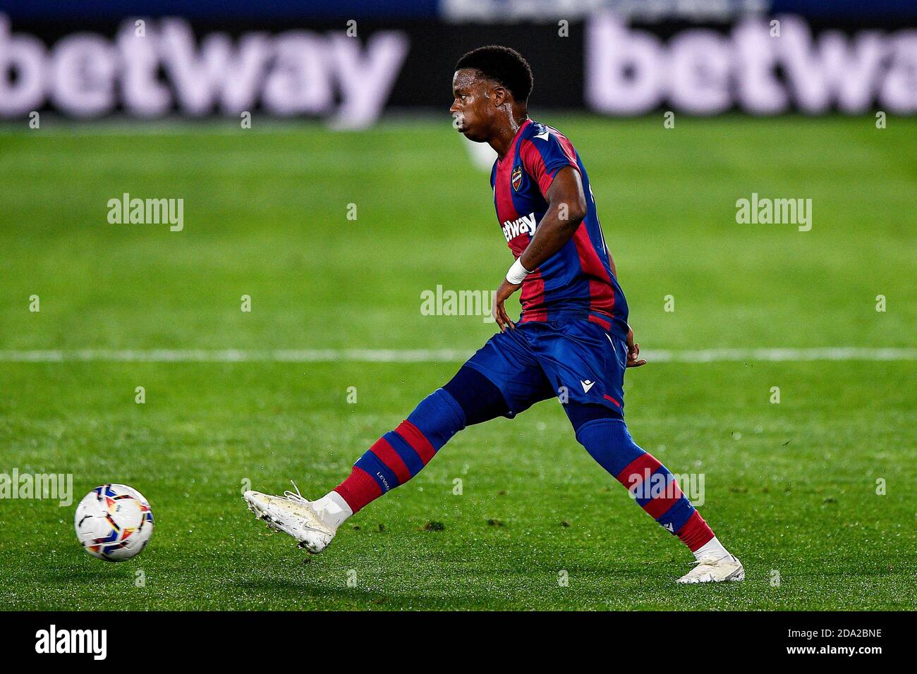 VALENCIA, SPAIN - NOVEMBER 08: Mickaël Malsa of Levante during the La ...