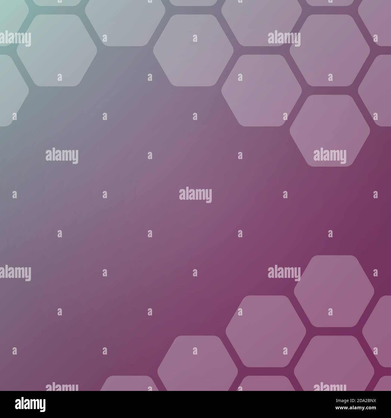 Abstract violet background with hexagons. Web blank card design. Vector ...