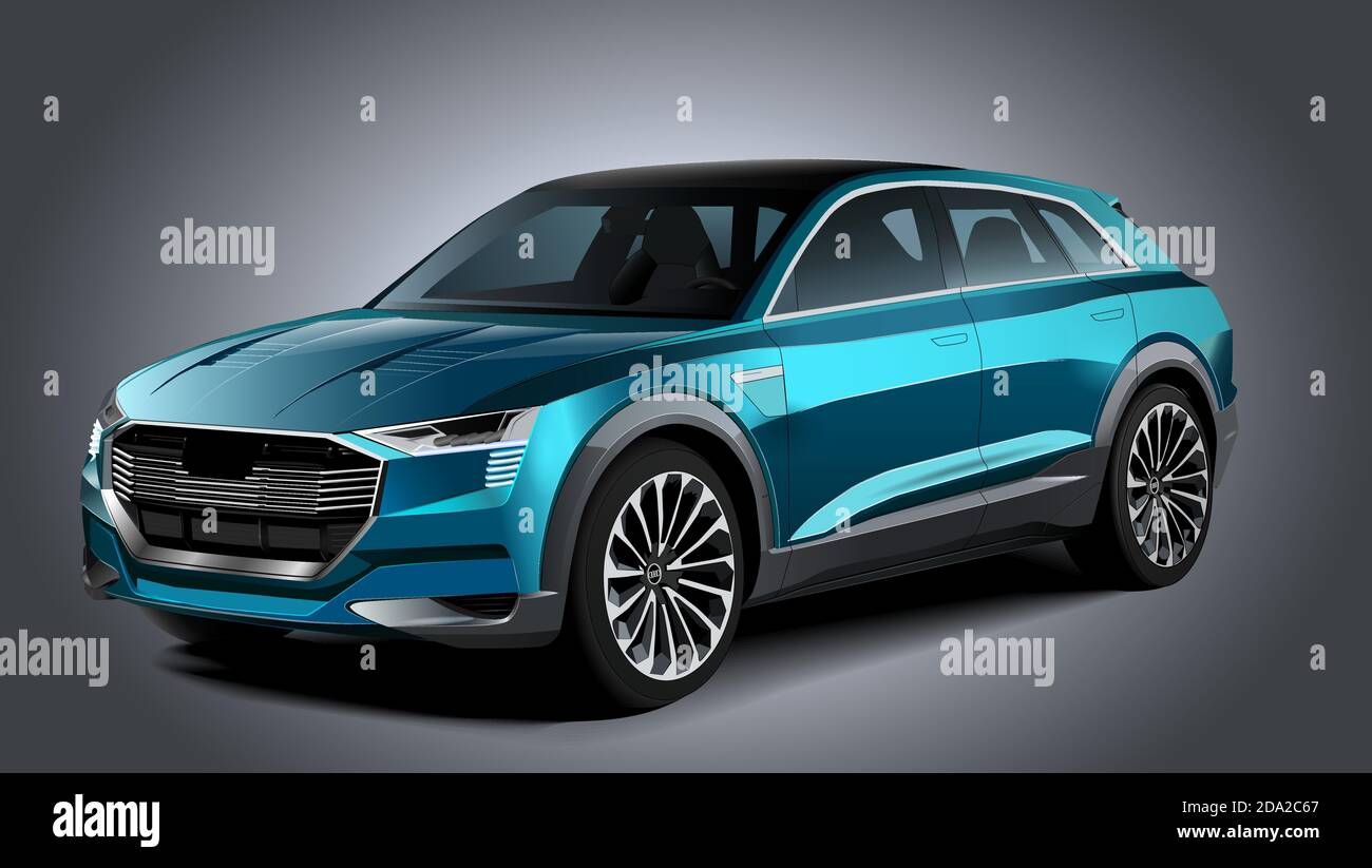 Compact class car Stock Vector Images - Alamy