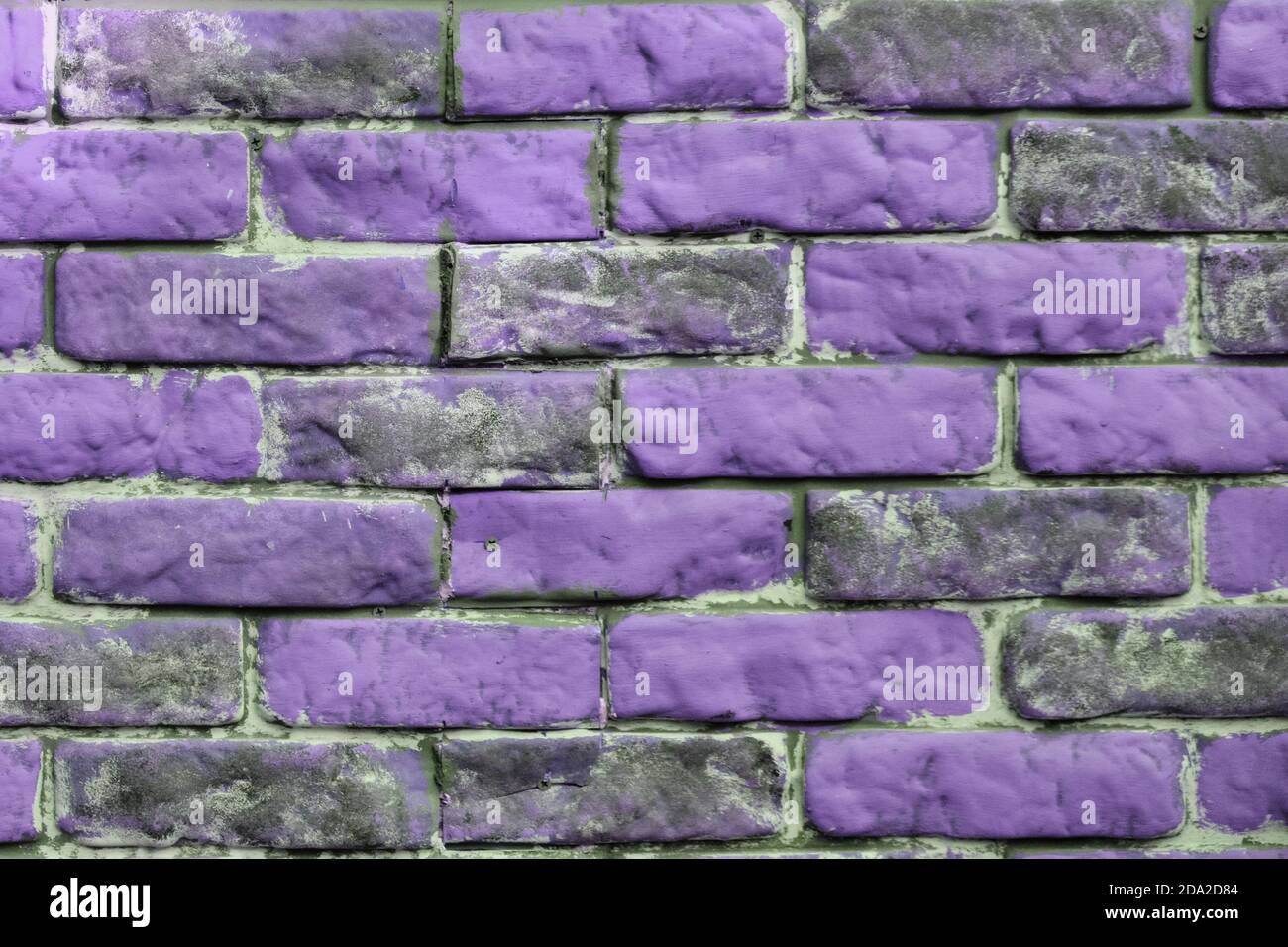 Texture retro wasting away violet brick walls. Texture brick wall is ...