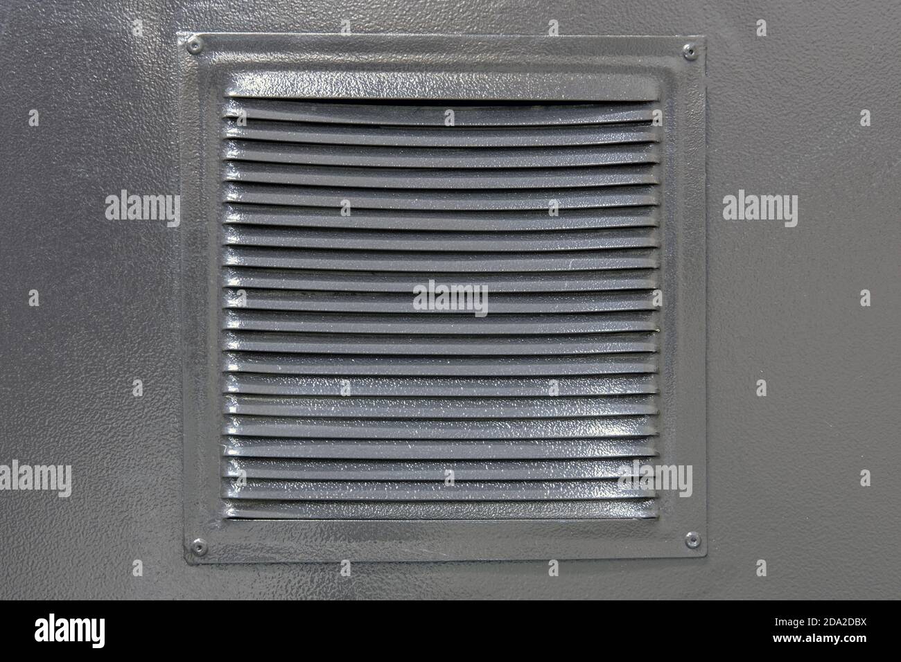 Metal grating in the door for air ventilation Stock Photo - Alamy