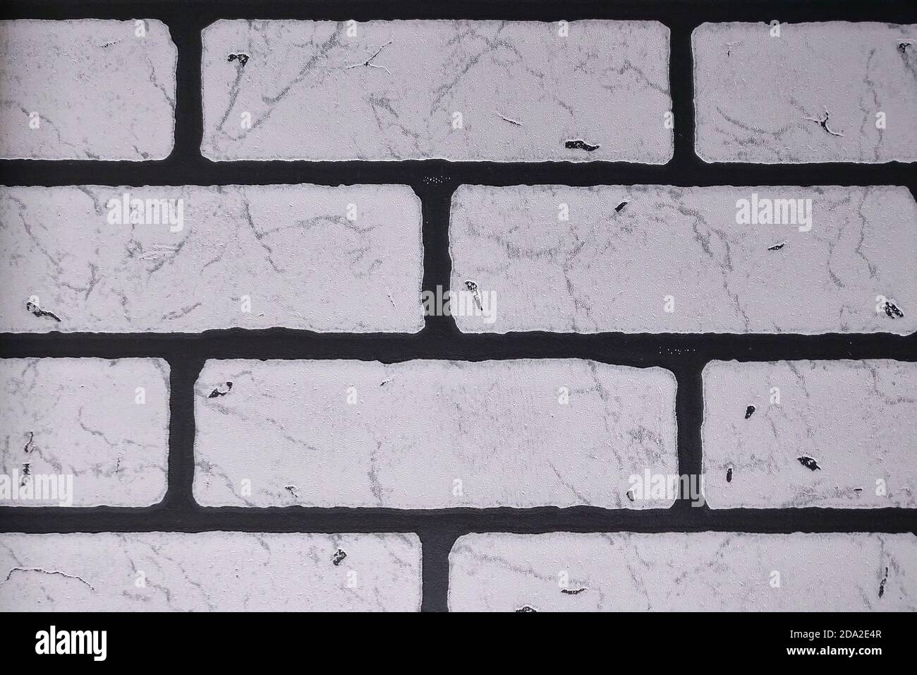 Drawing of white bricks on the wall, background Stock Photo - Alamy