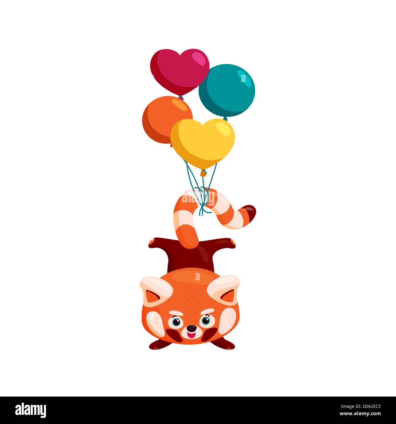 Event red panda Stock Vector Images - Alamy