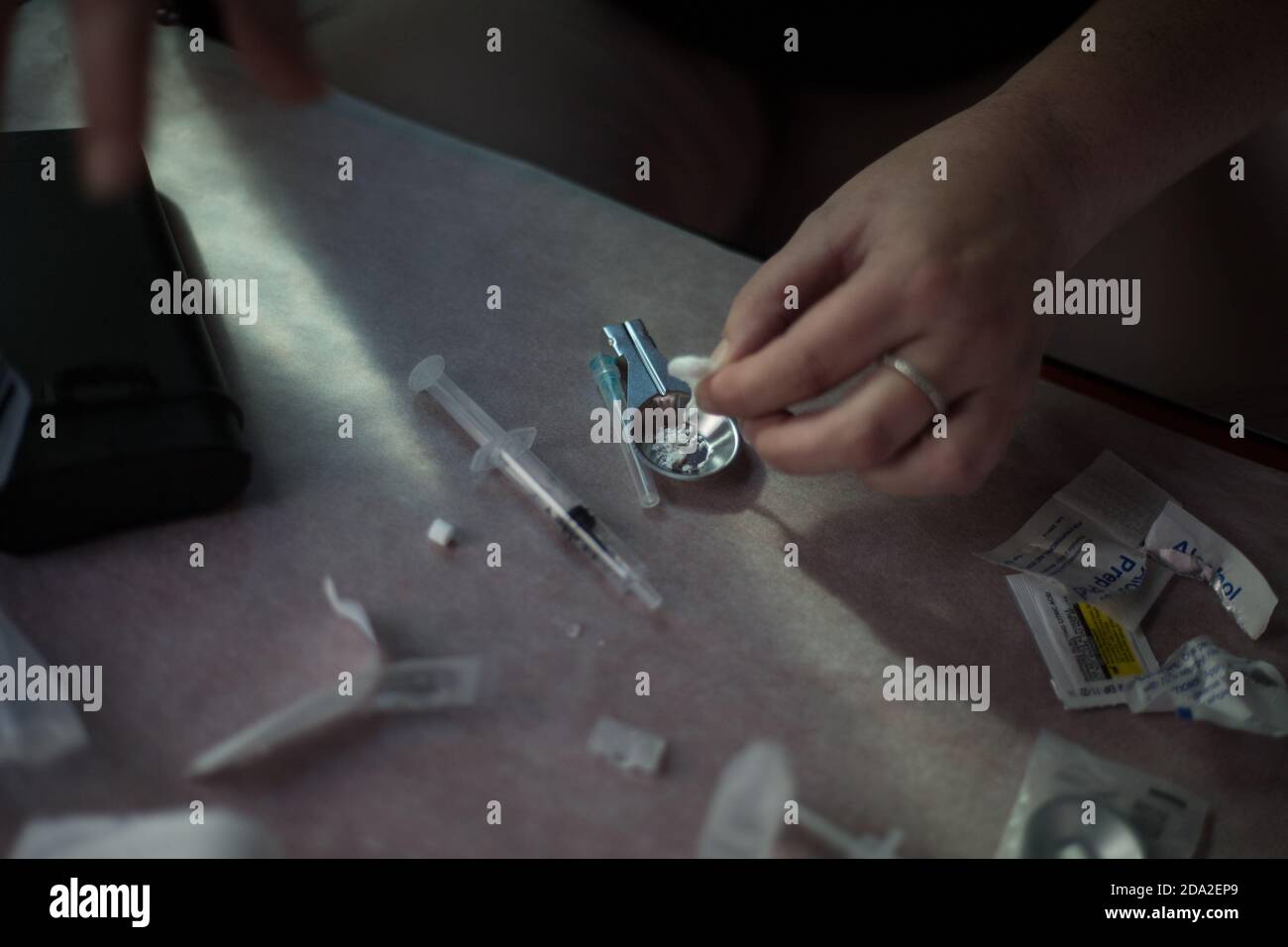 Use of drug addicts hi-res stock photography and images - Alamy