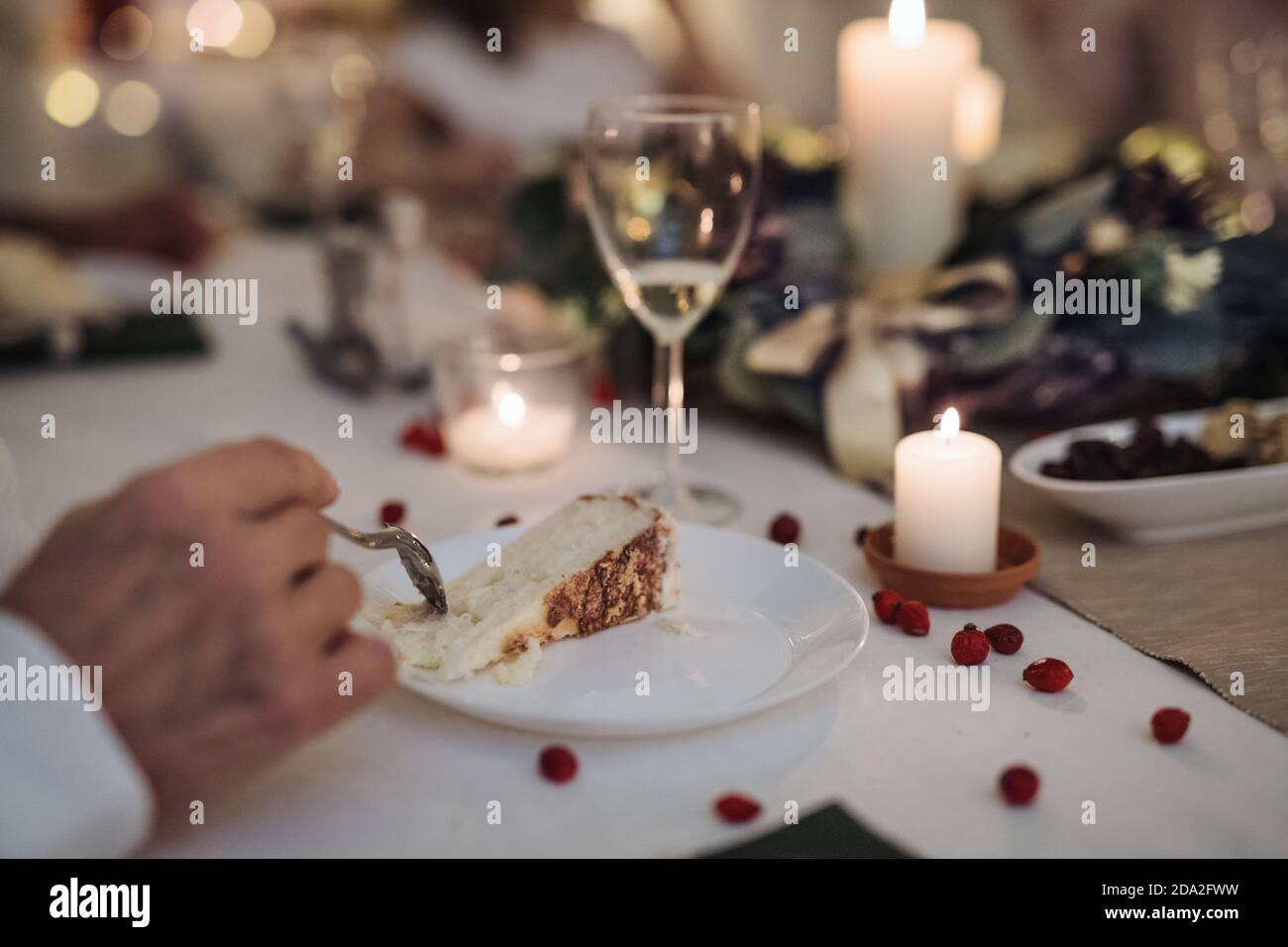 Man eating cake with his hands hi-res stock photography and images - Alamy