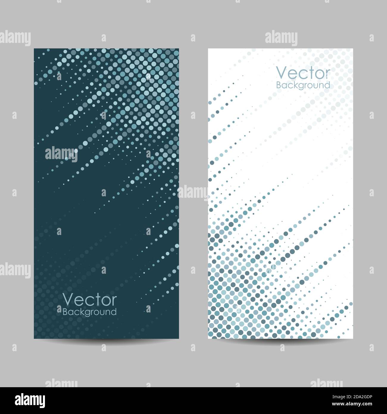 Set of banners with dots. Vector illustration Stock Vector Image & Art ...