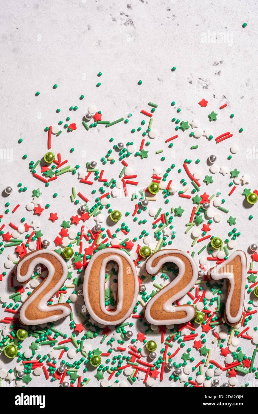 Cookie in form numbers hi-res stock photography and images - Alamy