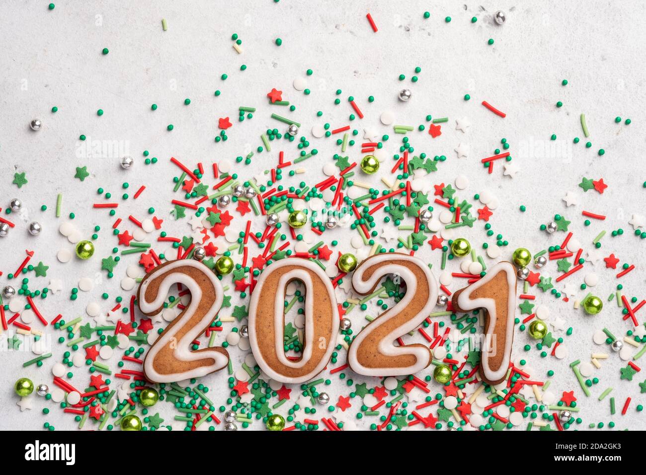 Cookie in form numbers hi-res stock photography and images - Alamy