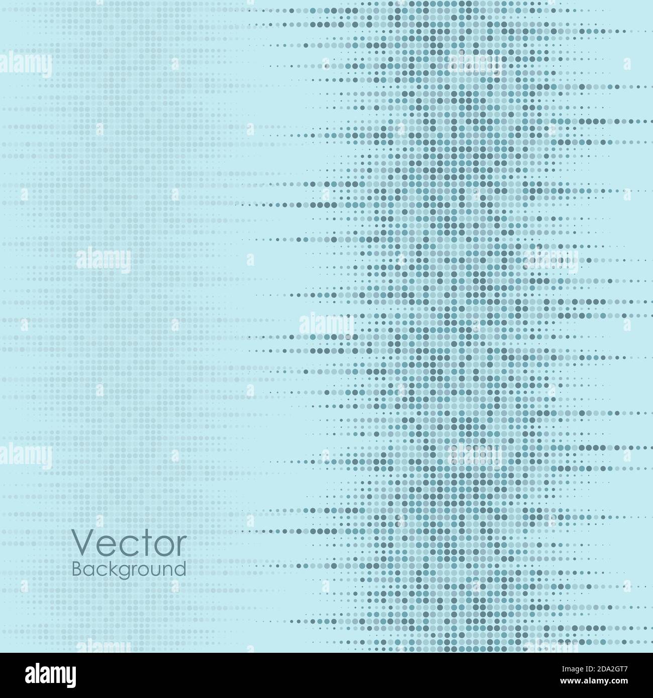Vector abstract background with the blue dots Stock Vector Image & Art ...