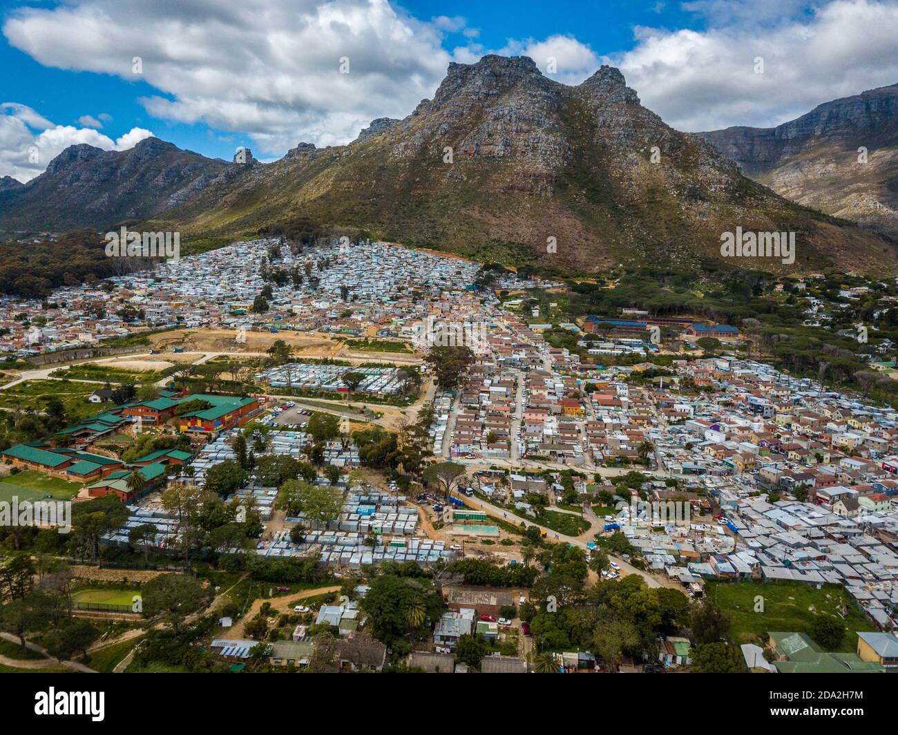 Aerial view village south africa hi-res stock photography and images ...