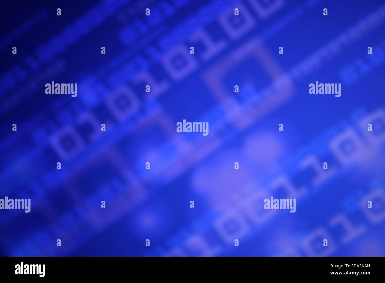 Illustration of blurry cool looking code numbers - copy space Stock ...