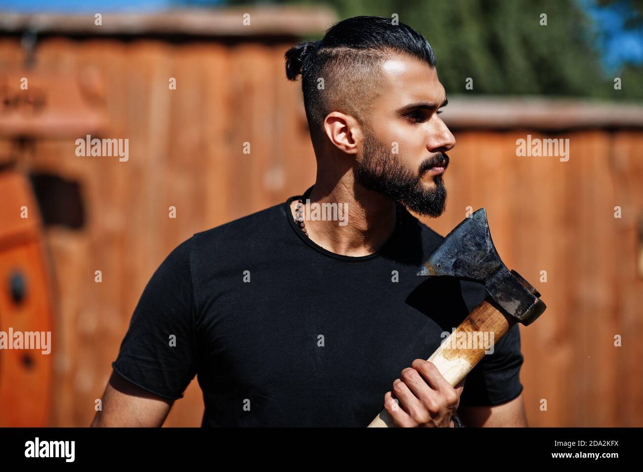Indian lumberjack hi-res stock photography and images - Alamy