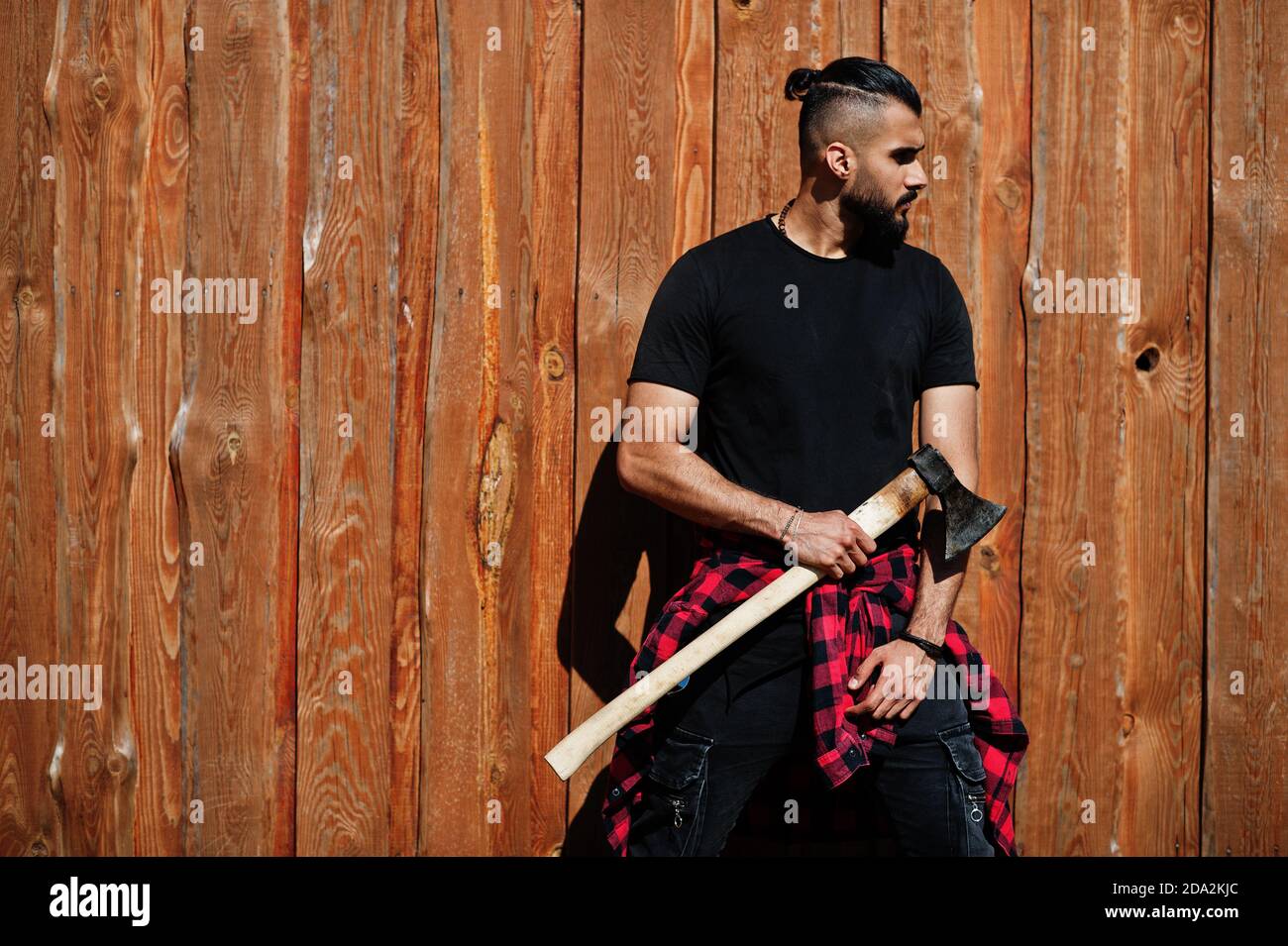 Indian lumberjack hi-res stock photography and images - Alamy