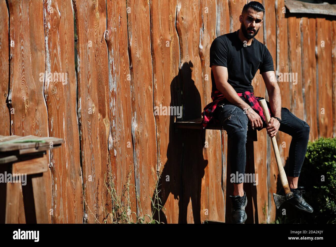 Indian lumberjack hi-res stock photography and images - Alamy