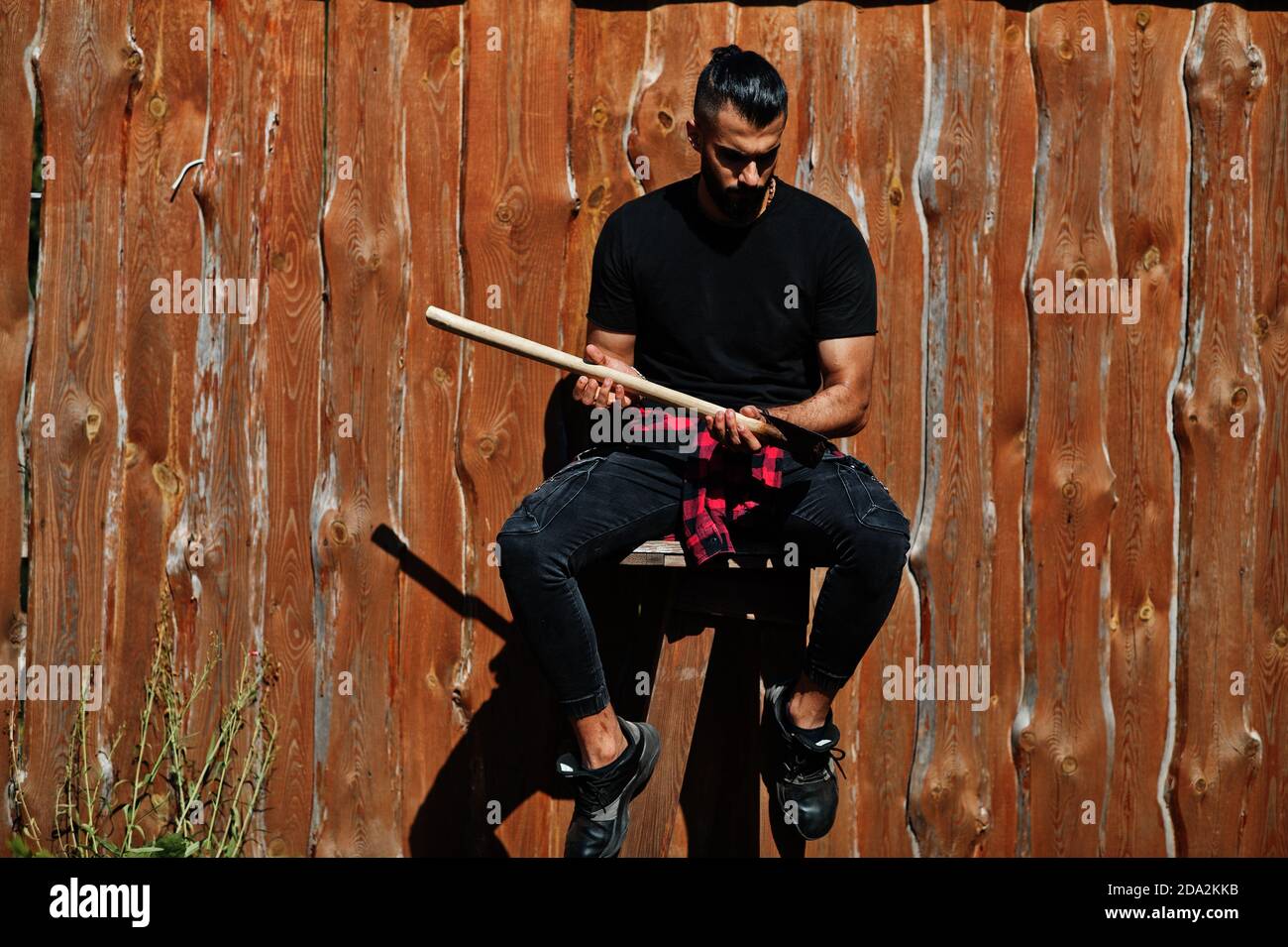 Indian lumberjack hi-res stock photography and images - Alamy