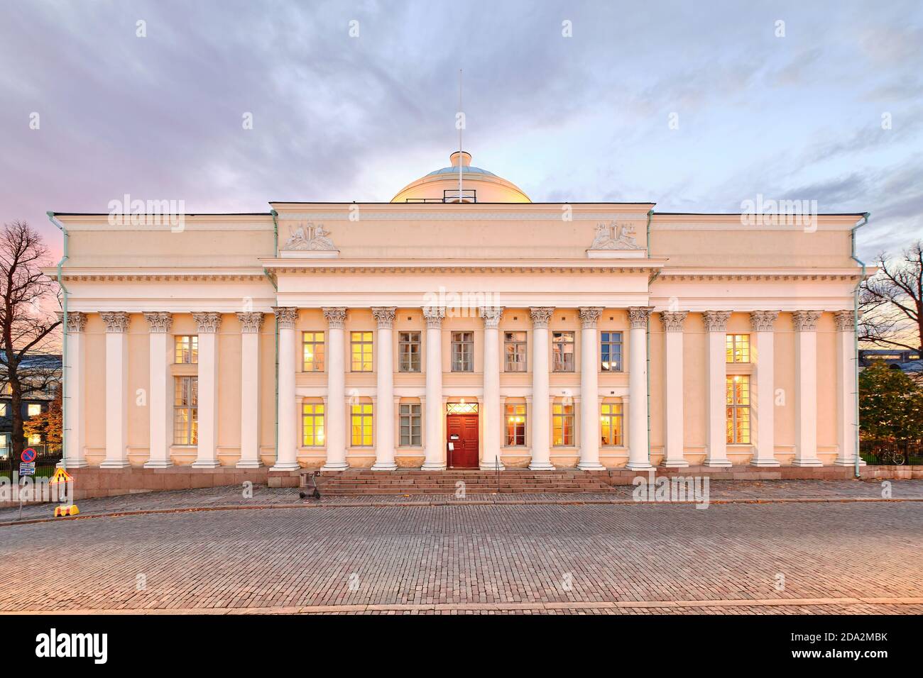 The main building of the National Library of Finland in Helsinki Stock ...